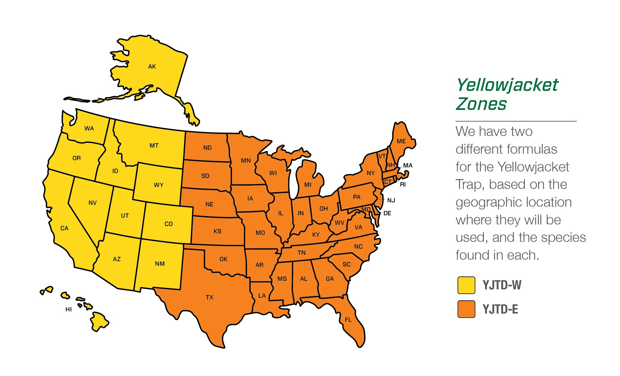 RESCUE! Disposable Yellowjacket Trap - Mountain & Pacific Formula - 11 Traps