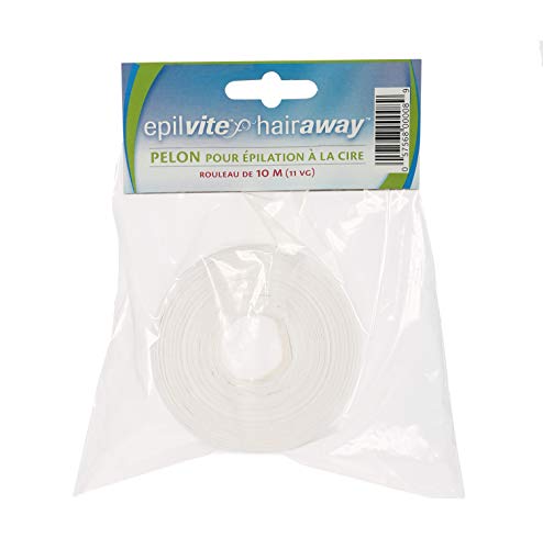 Epil-Vite/Hair Away - Non-Woven Pellon Waxing Strip Roll (10M), 11 Yards x 2 Inches