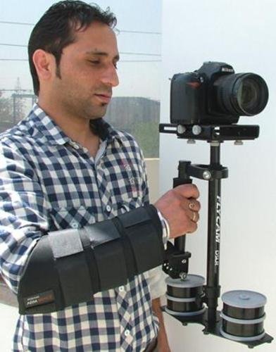 DVC 17854 DSLR Flycam Nano Professional Action Stabilizer with Arm Brace for Cameras upto 3.5-Pounds (Black)