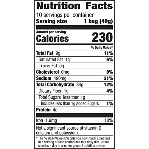 Gardetto's Snack Mix, Original Recipe, Multipack Snack Bags, 1.75 oz, 10 ct