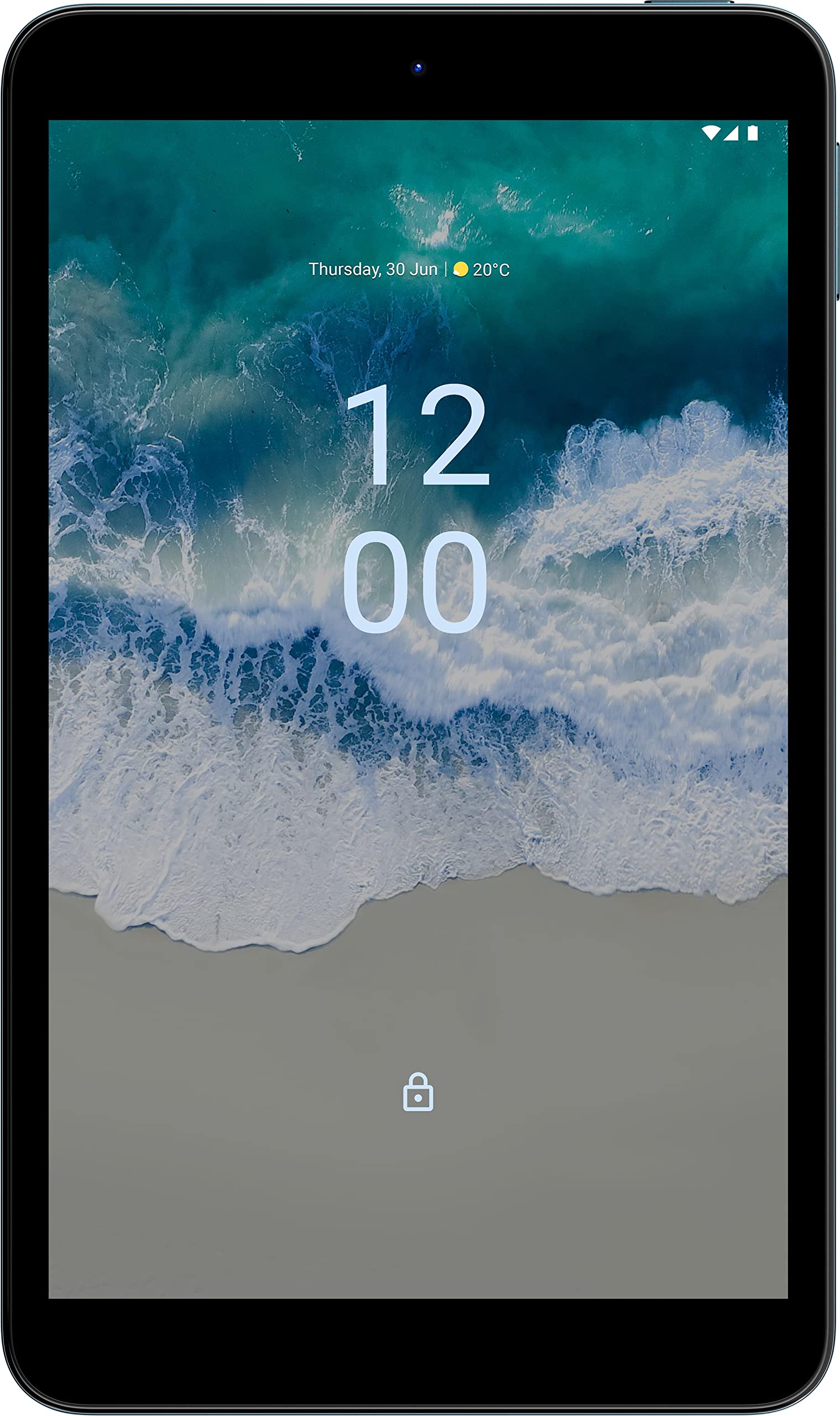 Nokia T10 Single SIM 8.0 Inch 32GB ROM + 3GB RAM 4G Tablet (Ocean Blue) - International Version