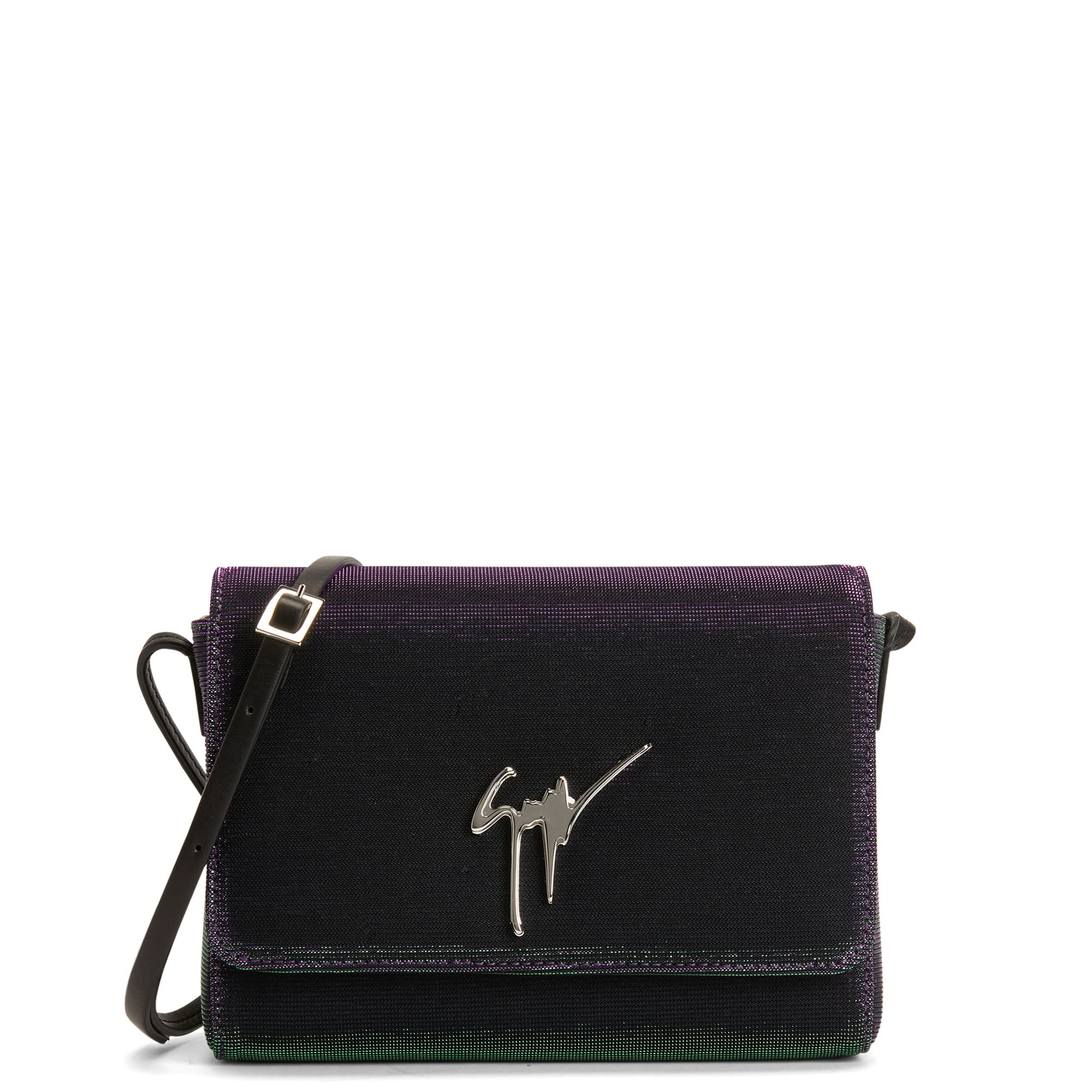 Giuseppe Zanotti, Cursa Shoulder Bag, One Size, Purple