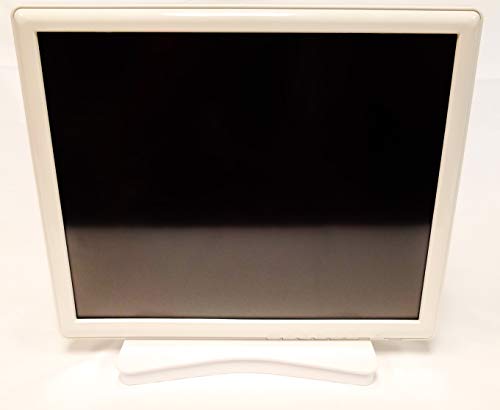 Desktop Touchscreen LCD Monitor w/Solid Metal Stand - 17 Inch - Superior Build Quality- POS - Office, Coffee, Donut, Retail, Restaurant, Bar- VGA & DVI Input, All Cables Included