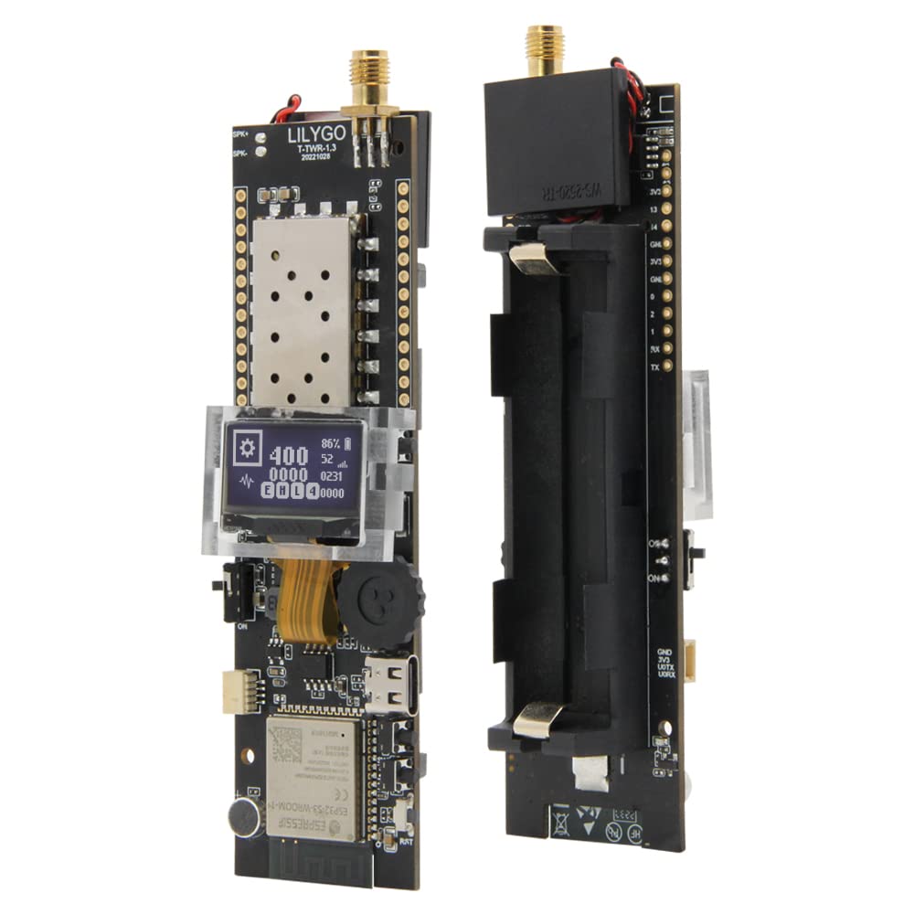 LILYGO T-TWR ESP32-S3 Development Board Walkie-Talkie TTGO Module ESP32-S3-WROOM-1-N16R8 (T-TWR UHF 400~480MHz)