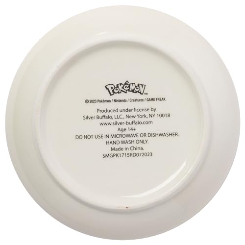 Silver Buffalo Pokemon Pokeball Sculpted Ceramic Spoon Rest