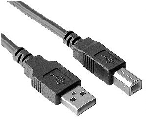 eCool4U 10ft Printer USB Cable + 10ft AC Power Cord for HP OfficeJet 6000 7000 8600 e-Printer