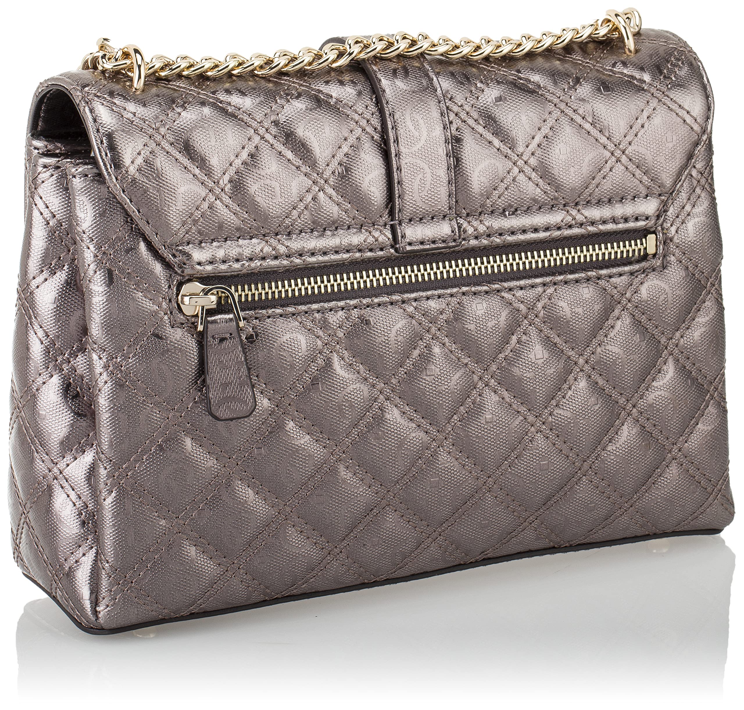 GUESS Gaia Convertible Crossbody Flap, Plum