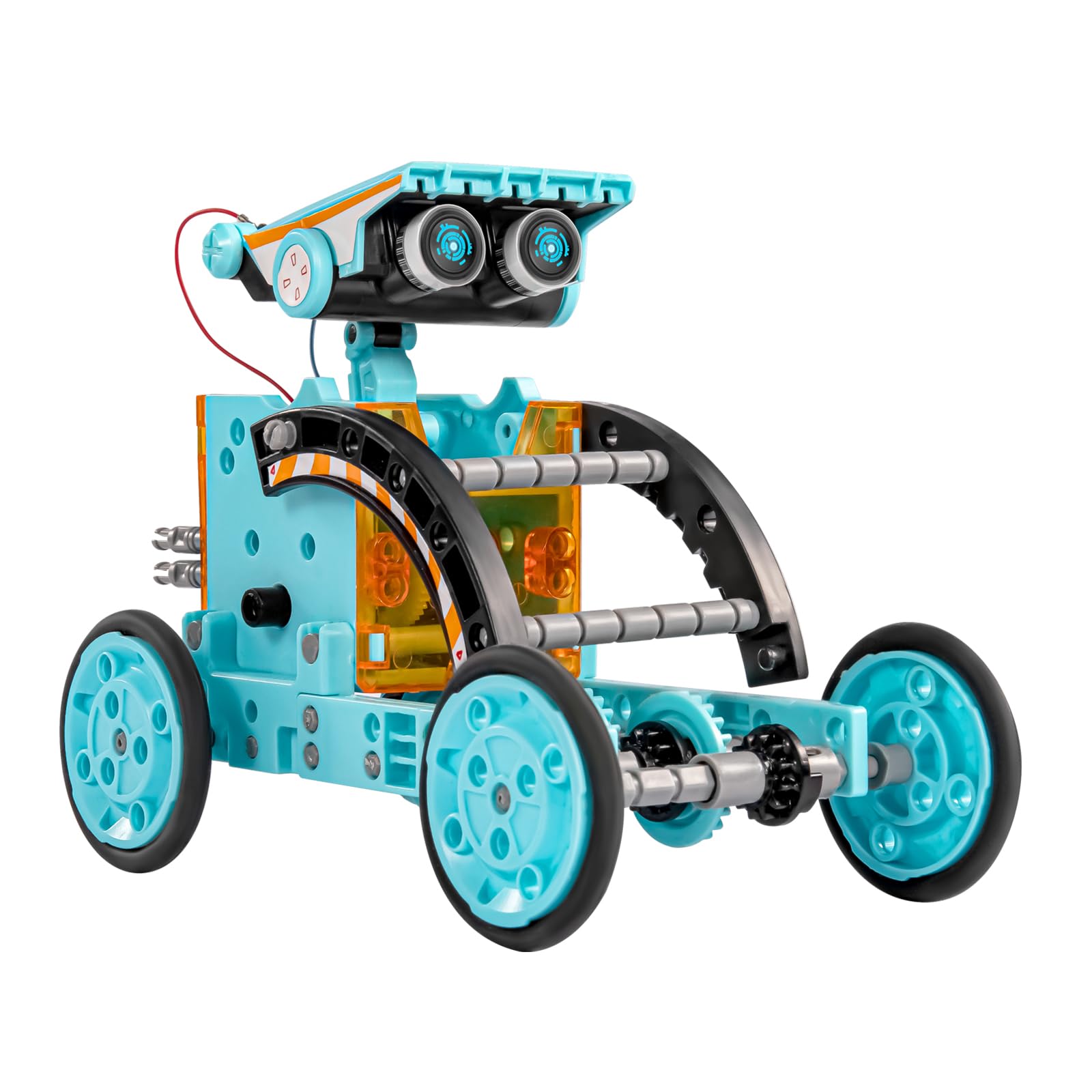 TEMI STEM 12-in-1 Solar Power Robots Creation Toy, Educational Experiment DIY Robotics Kit, Science Toy Solar Powered Building Robotic Set Age 8-12 for Boys Girls Kids