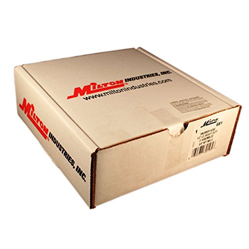 MILTON 681 2' Snbr. Hose, 1/2 ID x 3/8 NPT
