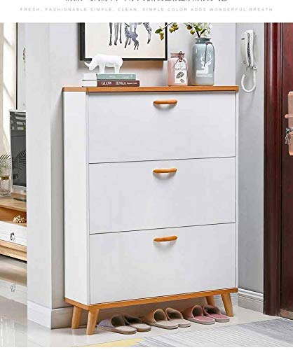 N/A Dump Shoe Cabinet -Thin 24cm Home Entrance Simple Economical Multi-Function Hall Storage Entrance Porch Shoe Cabinet