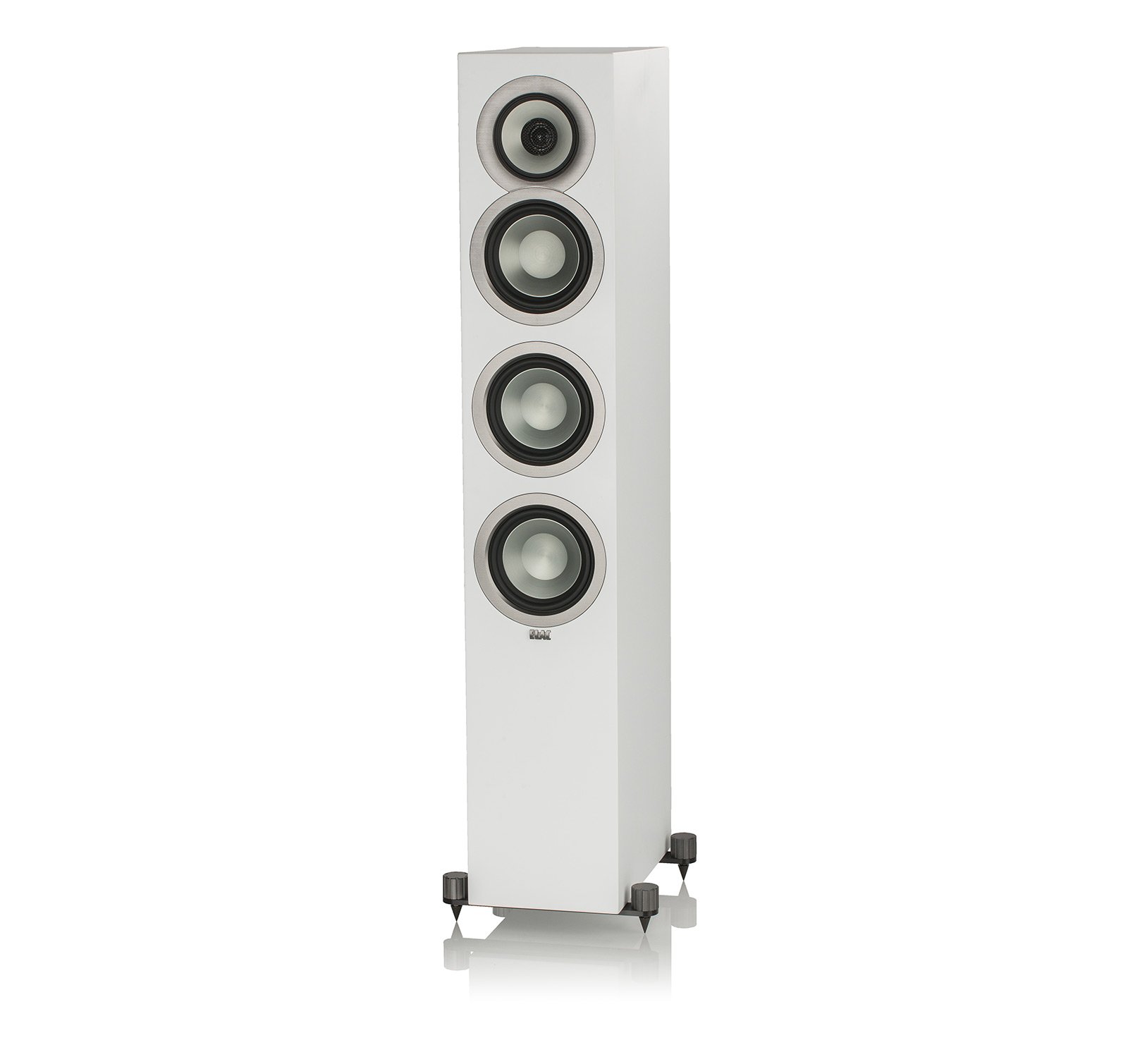 ELAC Uni-FI Uf5 Floorstanding Speaker (Finished Satin White Cabinet, Single) (FS U5-SW)