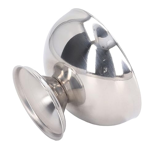Milltrip Ice Cream Bowl, Stainless Steel Dessert Pudding Bowls, Sundae Salad Serving Dip Bowl, Trifle Tasting Bowls with Fork(#1)
