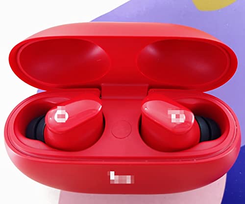 JNSA Ear Tips Compatible with Beats Studio Buds, 6 Pairs Double Flange Silicone Eartips Earbuds Earplug Ear Cap Replacement for Beats Studio Buds, S/M/L Size (Black) DF6PB