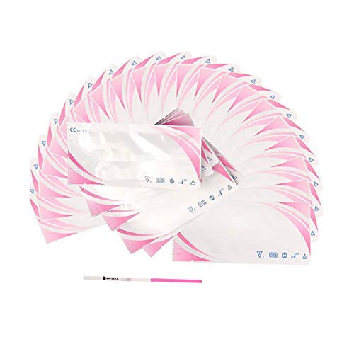 EOPER Ovulation Test Strips, 50 Pieces Private LH Ovulation Test Strips Sticks Fertility Tests Predictor High Sensitivity Result for Women Home Testing