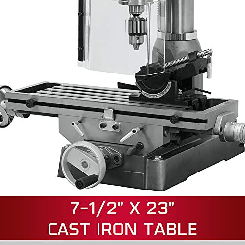 JET JMD-15 Mill/Drill Machine with R-8 Taper, 1Ph 115/230V (350017)