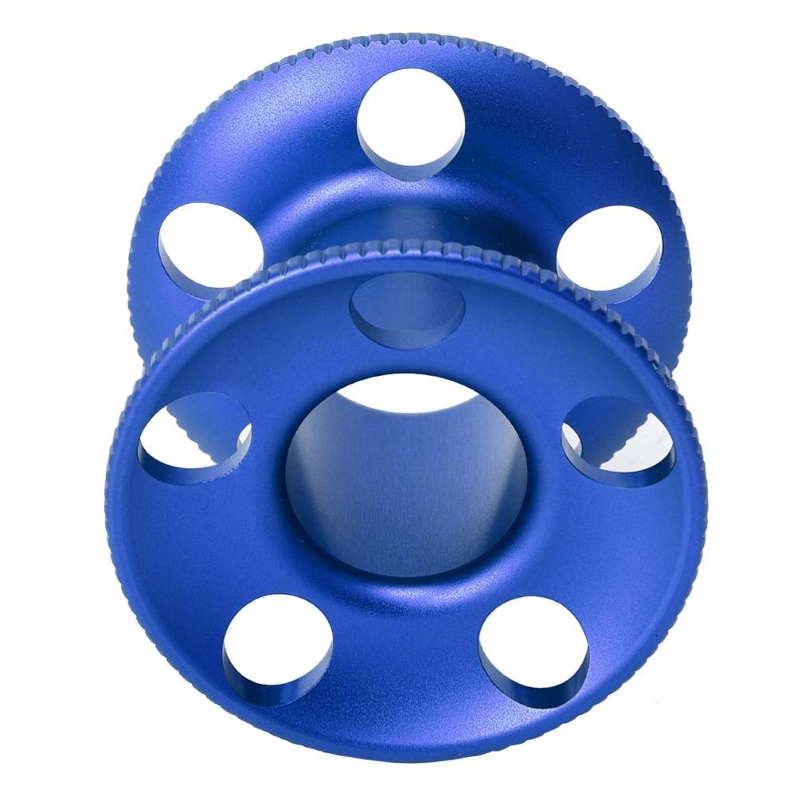 Finger Spool Reel, Underwater Finger Spool, Finger Control Reel, Diving for Freediving Snorkeling(6 * 6 * 5cm-Blue)