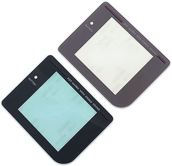Glass Screen Lens Protective Lens Mirror for Game boy GB DMG Replacement (Gray)