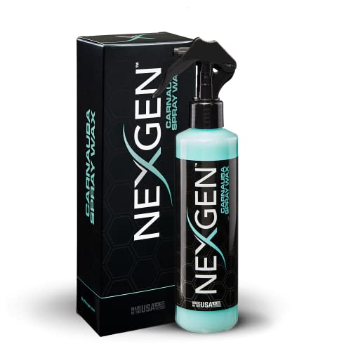 Nexgen Carnauba Spray Wax β Durable Protection and Showroom Shine β Fast and Simple One-Step Car Wax - 8 oz