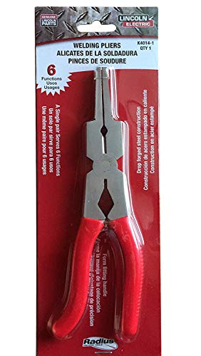 Lincoln Electric MIG Welding Pliers | Forge Hardened Steel | 6 Functions | K4014-1