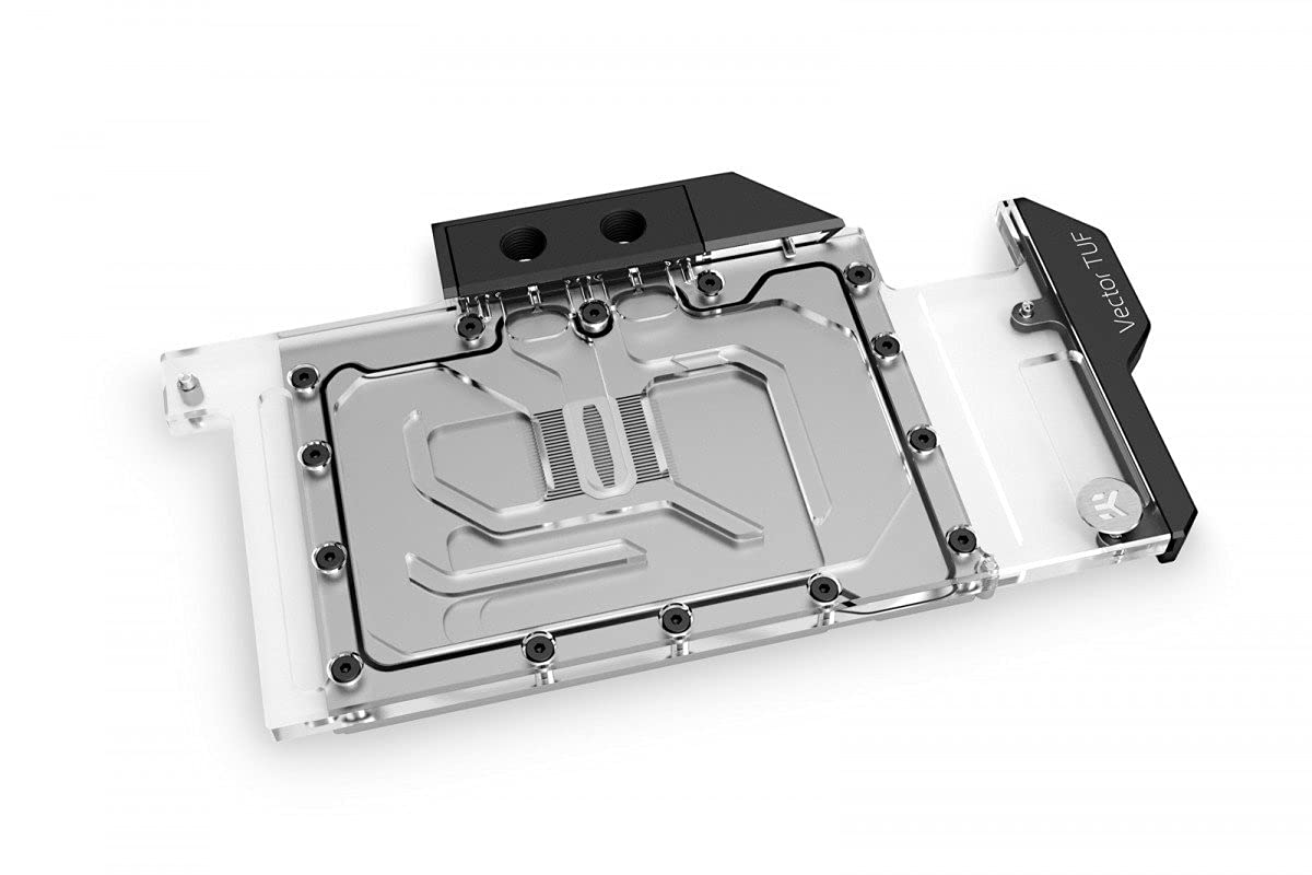 EKWB EK-Quantum Vector TUF RTX 3080/3090 GPU Water Block, D-RGB, Nickel/Plexi