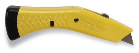 Lutz 35701#357 Yellow Quick Change Heavy Duty Utility Knife and Plastic Holster (357-YL)
