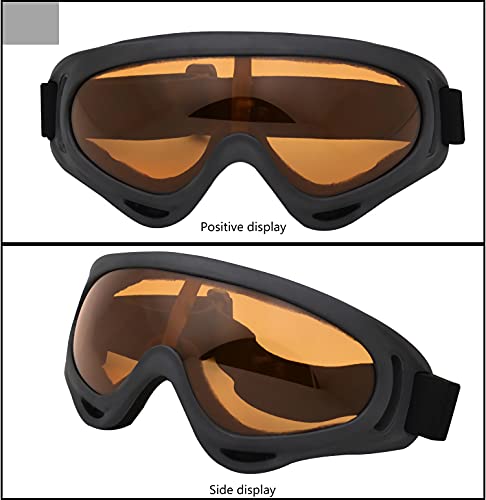 eye protection for nurses Ski Goggles speedo goggles Riding goggles (Orange)