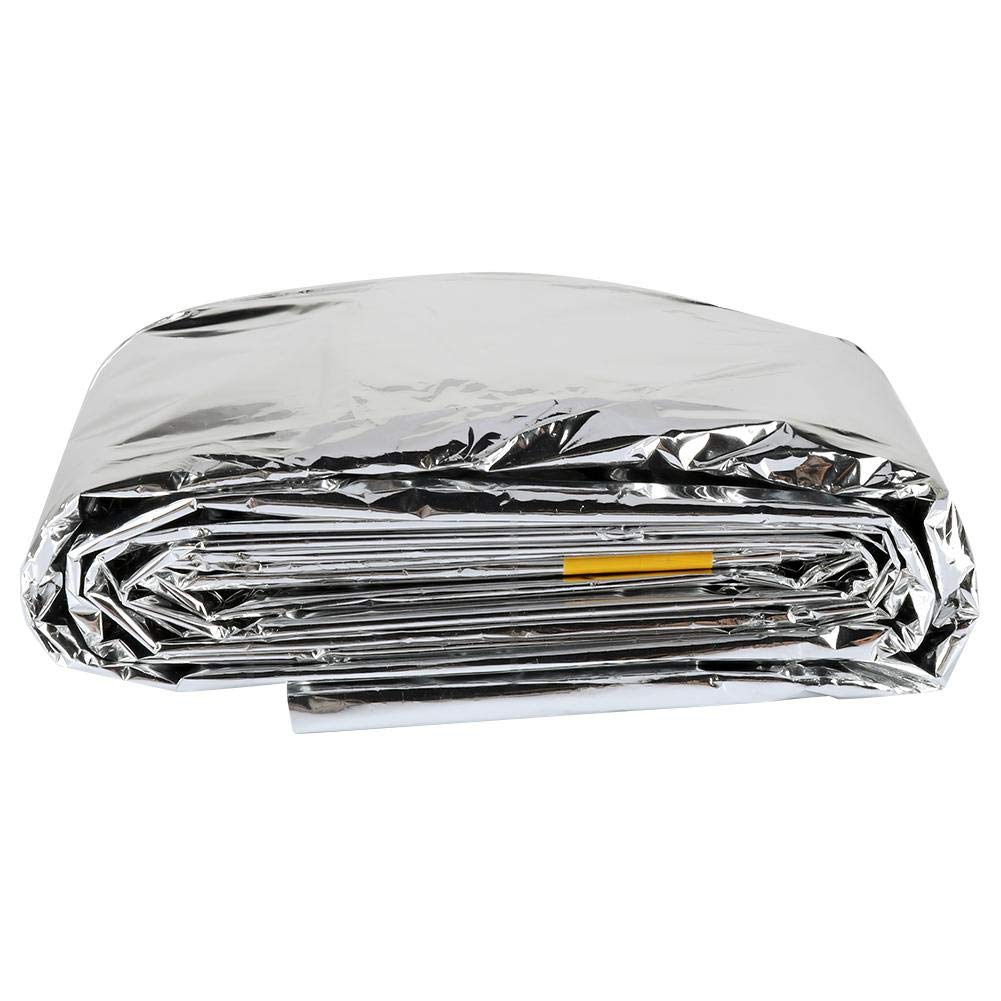 Dioche Emergency Sleeping Bag, Foldable Survival Bivy Bag, Portable Emergency Blanket, Waterproof and Windproof for Walkers, Climbers, Mountain Bikers, Runners, Skiers and Snowboarders