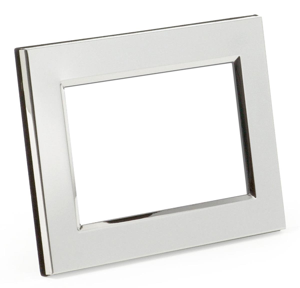 Displays2go JWSLESS46 Silver Picture Frames (Set of 6), 4 x 6