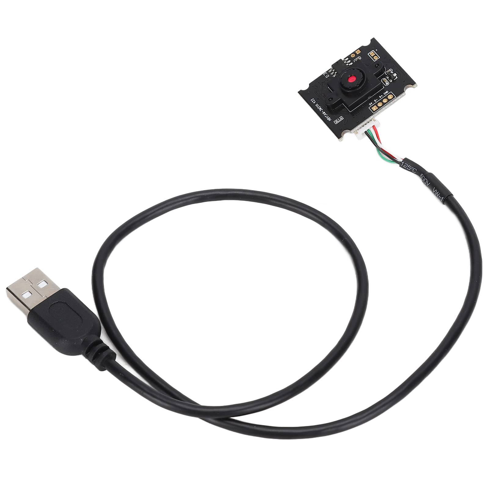 Kuuleyn 3 MP Camera Module, Module Camera, Manual Camera Module, 64° 3.5mm Manual Focus Webcam Board with USB Cable HBVCAM 3M2111 V22