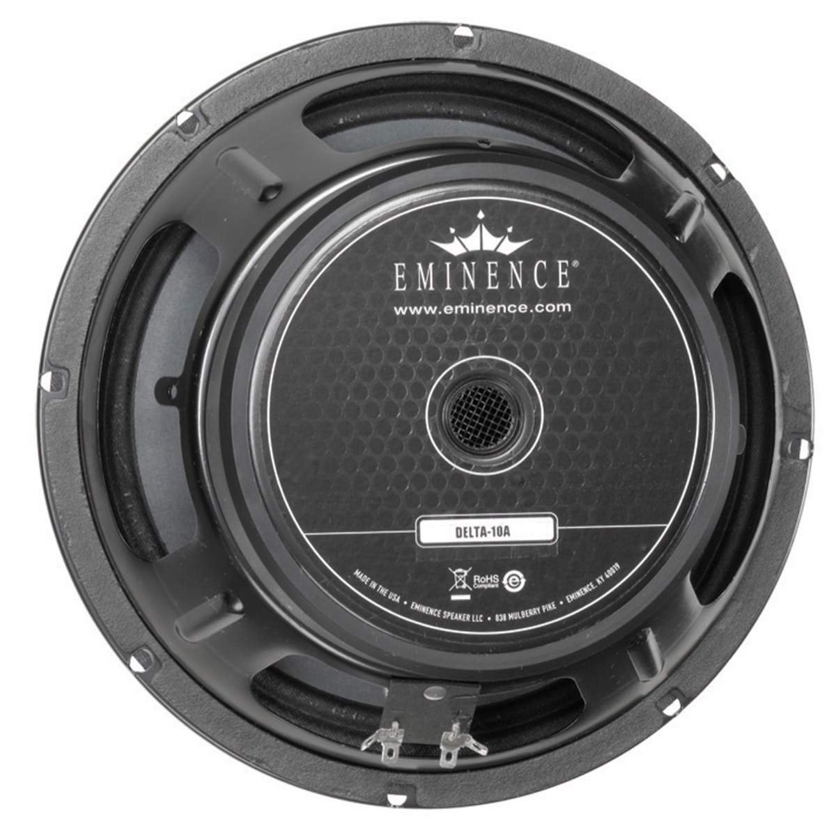 Eminence American Standard Delta-10A 10" Pro Audio Speaker, 350 Watts at 8 Ohms