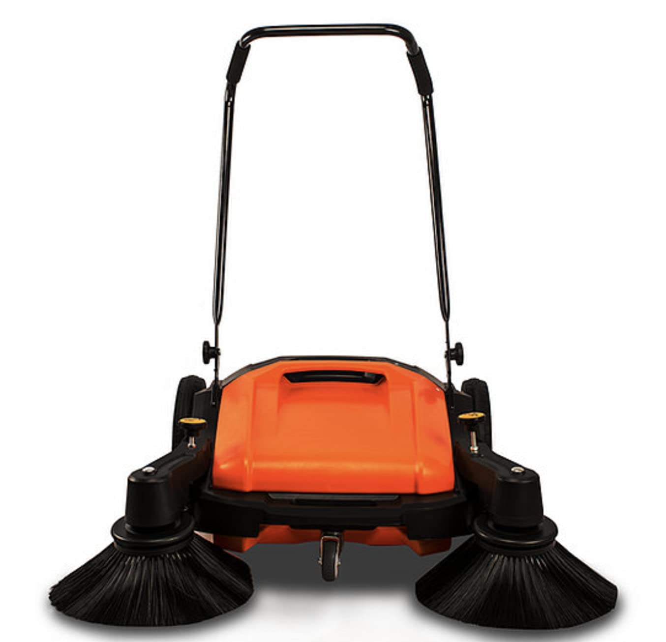 SUNMAX RT980 Industrial Floor Sweeper with Triple Brooms, 38" Outdoor and Indoor Sweeper, 38,000 Square feet per Hour, 12 gal Waste Container