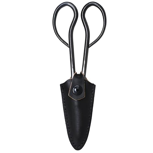 KAKURI Satsuki Bonsai Scissors 7" (180 mm) Professional Bonsai Tool, Japanese Carbon Steel, Black, Made in JAPAN