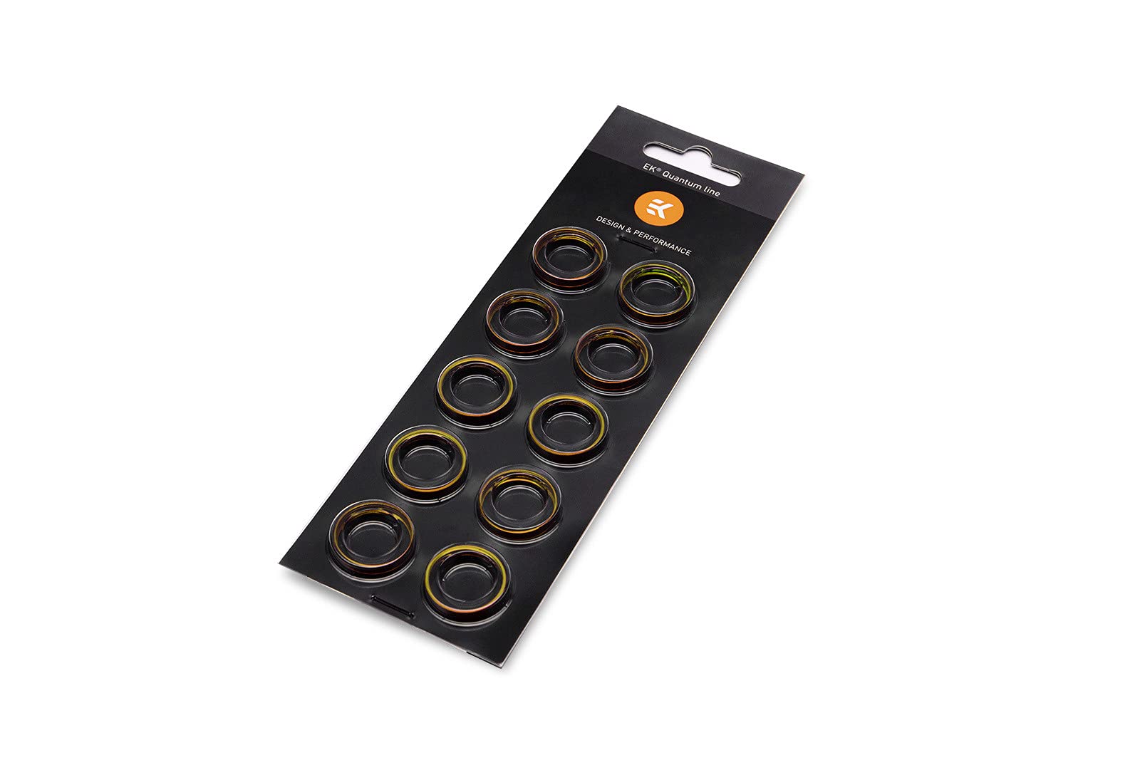 EKWB EK-Torque HDC-16 Color Rings, Gold, 10-Pack