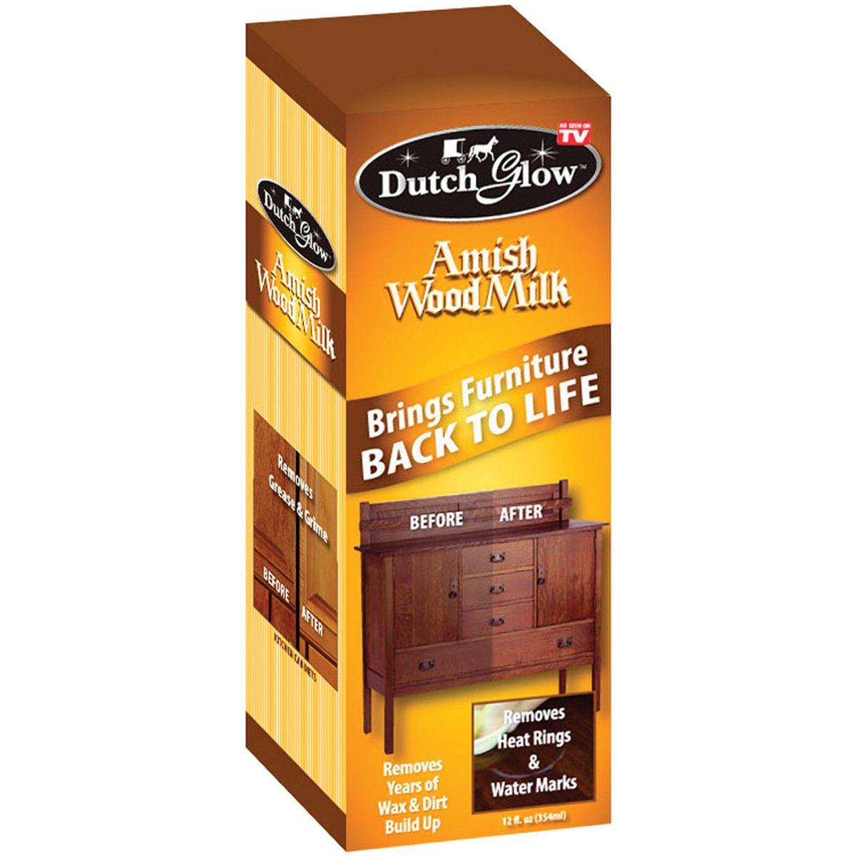 Pack of 2 - Dutch Glow DFG Amish Wood Milk 12 Oz