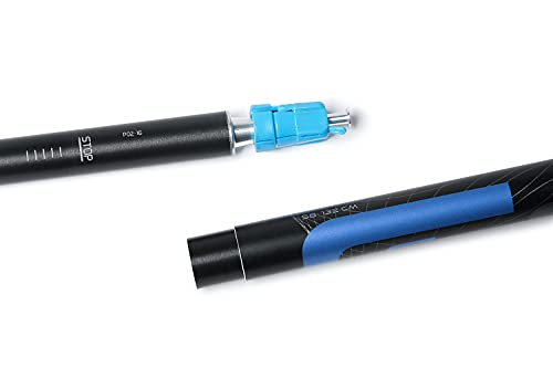 DROP + Fizan Compact Trekking Poles – Ultralight, Backpacking, Thru Hiking Poles, Adjustable, Collapsible, Customized Fit, EVA Grips, Blue (158 Grams Each)