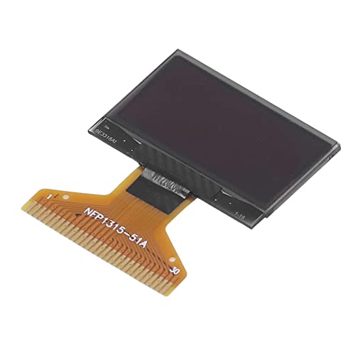 LCD Display Module, LCD Display Screen Professional 4Pcs Thin Plastic Layer 128 X 64 30PIN for DIY(White Displaying)