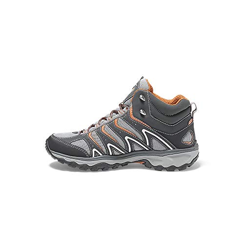 Eddie Bauer Men's Lukla Pro Mid Hiker, Dark Smoke, 13