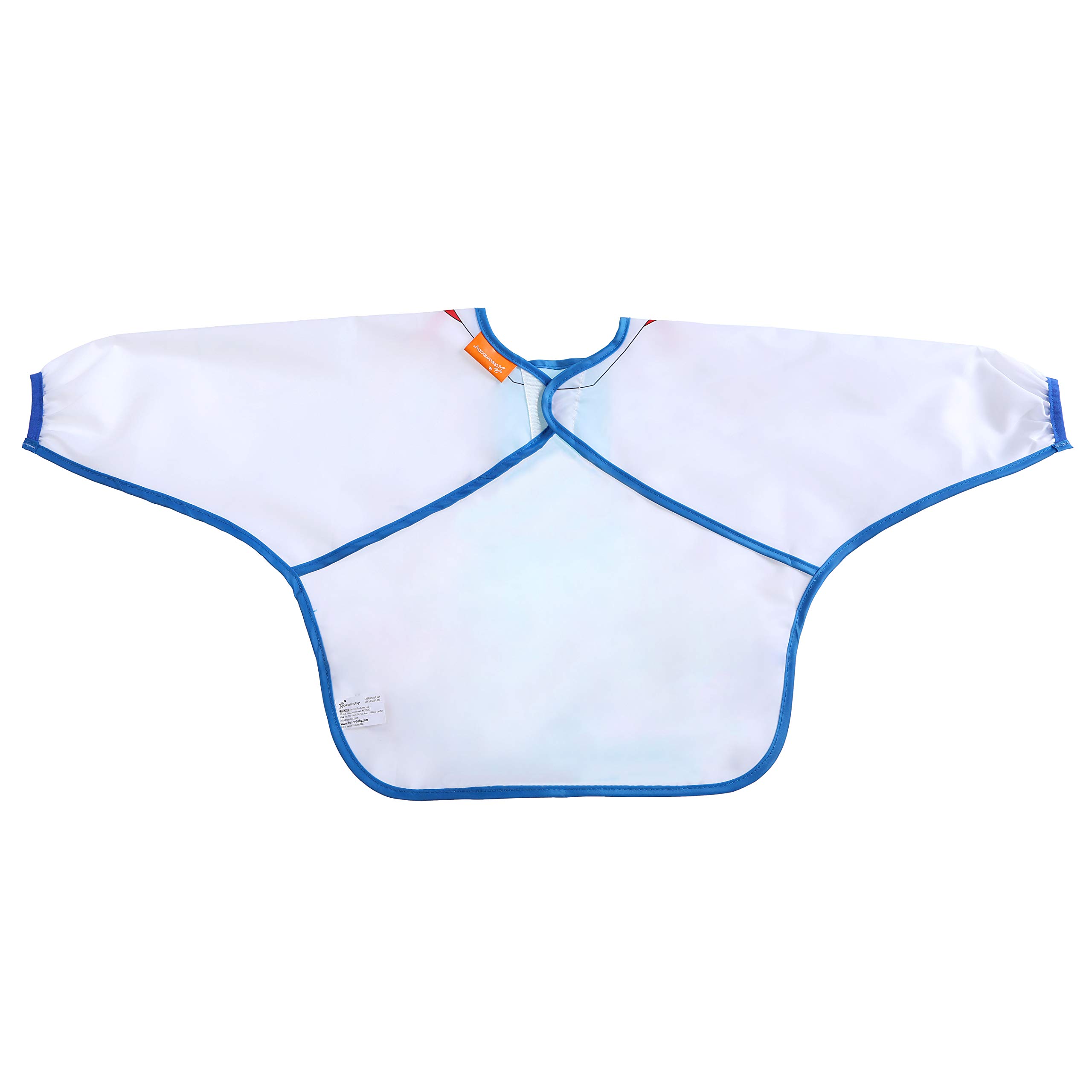 Dreambaby Food & Fun Character Bibs Baby Smocks with Sleeves - Model L561BB - 2 Pack (Doctor & Zookeeper)