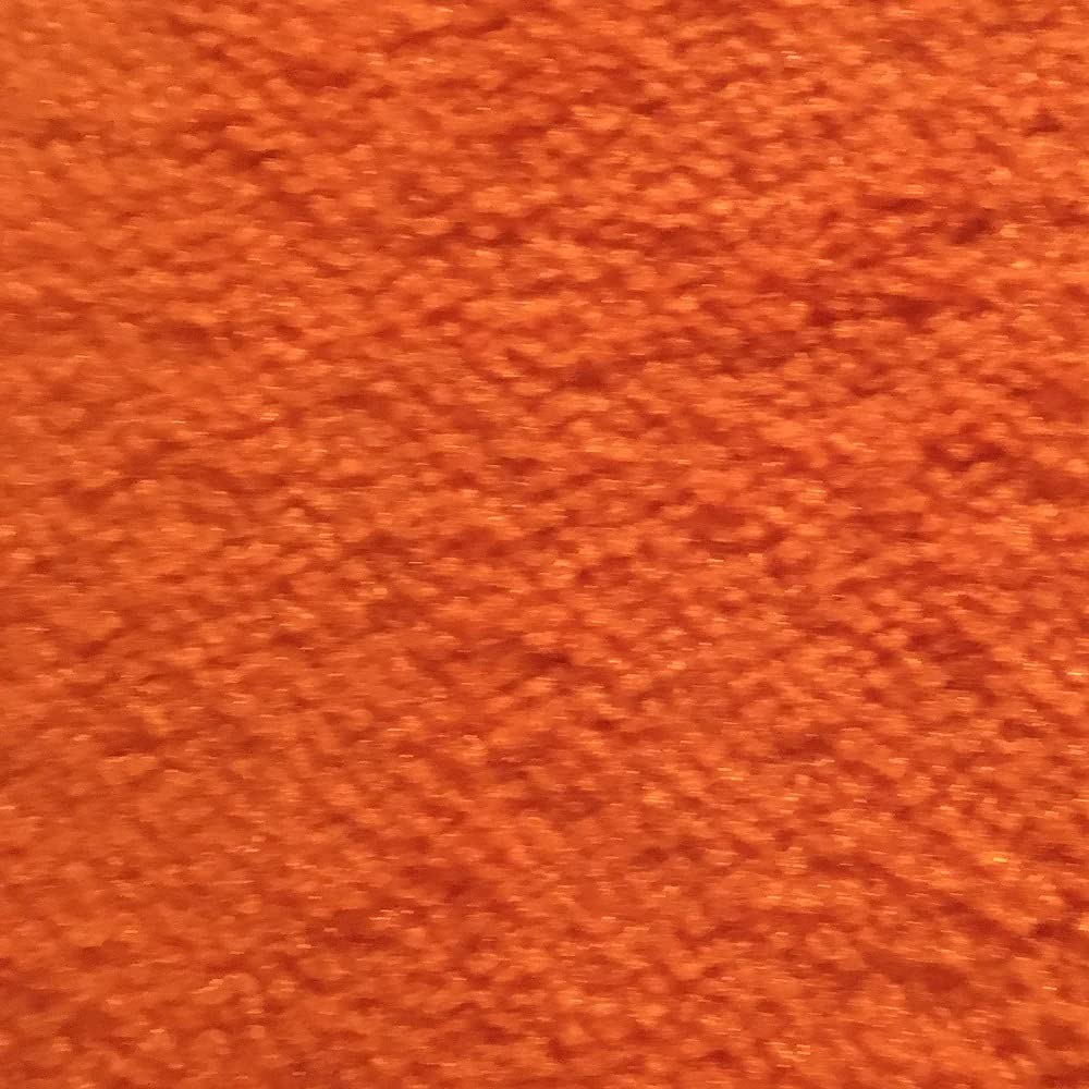 Event Carpet Aisle Runner - Quality Plush Pile Rug with Backing, Binding in Various Sizes (3 X 50 ft, Orange)