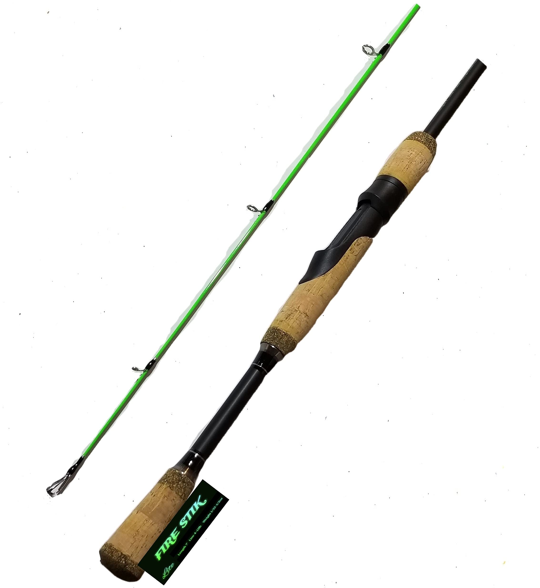 Fire Stik Lite 7' Foot Light Action Spinning Rod
