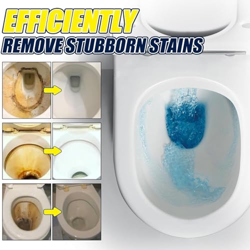 ELEUA Splash Foam Toilet Cleaner,Automatic Powerful Foam Cleaner,Natural Toilet Cleaner,Easy to Use,For Home Bathroom Toilet Decontamination (3PCS/300ML)