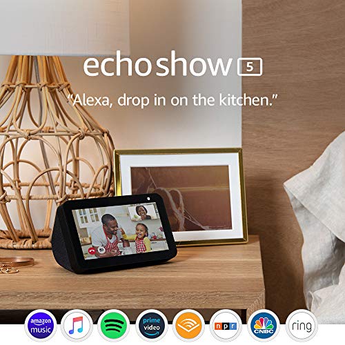 Echo Show 5 | Sandstone with Sengled Bluetooth Smart Color Bulb | Alexa Smart Home Starter Kit