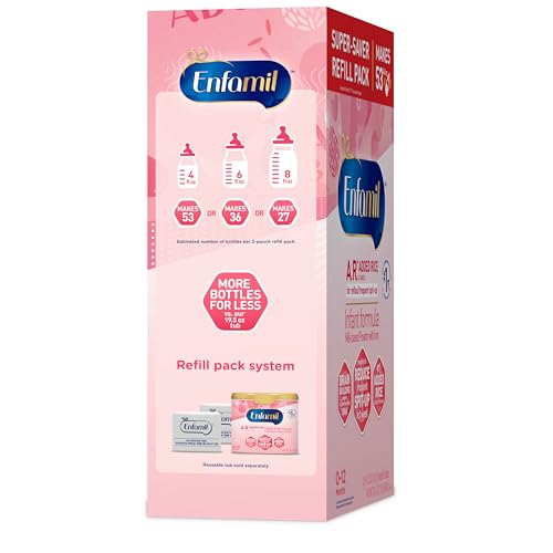 Enfamil A.R. Infant Formula, Reduces Reflux & Frequent Spit-Up, Expert Recommended DHA for Brain Development, Probiotics to Support Digestive & Immune Health, Powder Refill, 30.4 Oz