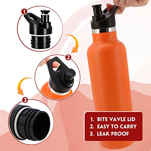 Straw Lid for Hydro Flask Standard Mouth & Simple Modern Ascent 12-64oz Bottles Lids for 18, 21, 24oz Water Bottle Accessories