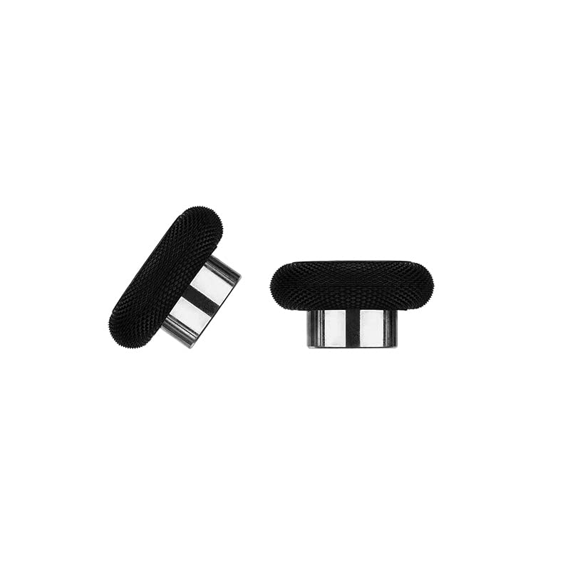 GuliKit KK Ring Thumbstick Kit, 3 Pair of Joystick Replacement Magnetic Analog Thumbstick Swap Set Stick Cap for Kingkong 2 & 2 pro Controller - Black