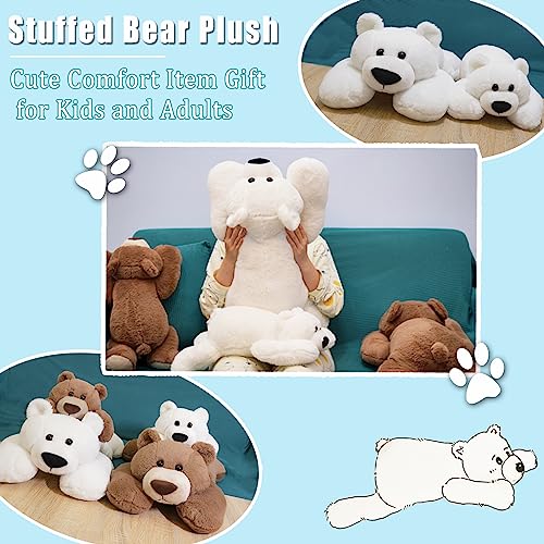 ERXKVS Bear Hand Puppet Stuffed Animals, 19.6" Large Stuffed Bear Hand Puppet,Cute Comfort Item Gift for Both Kids and Adults