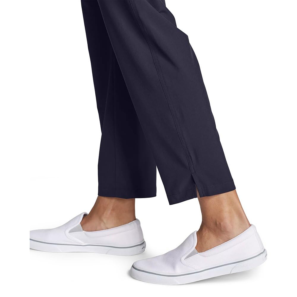 Eddie Bauer Women's Departure Ankle Pants, Black, X-Large