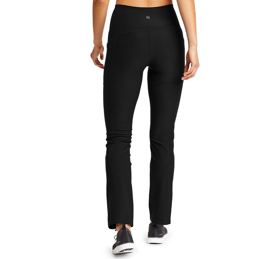 Eddie Bauer Women's Trail Adventure High-Rise Pants, Black, Medium