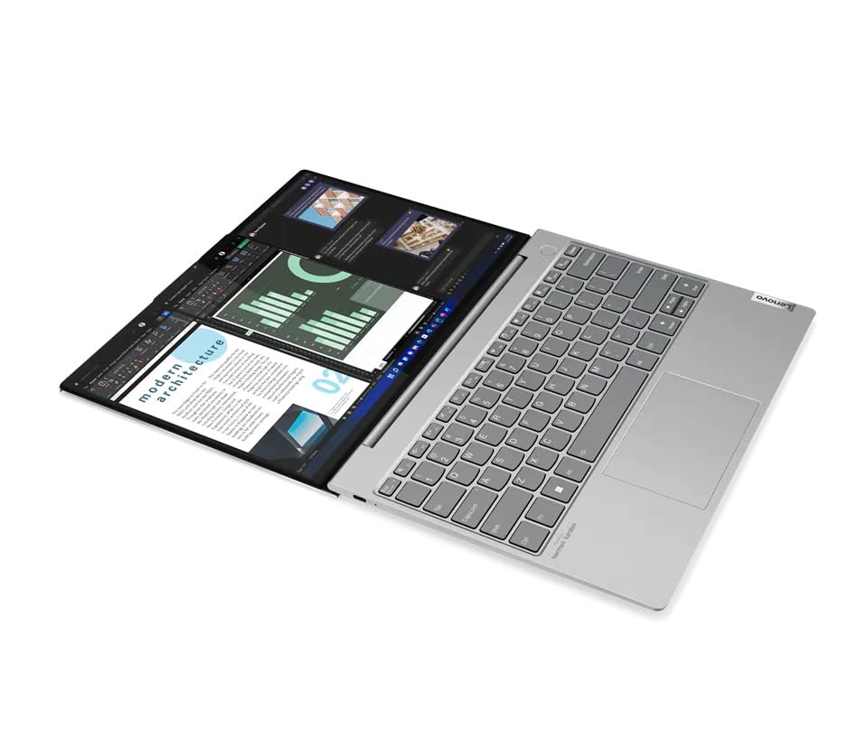 Lenovo 2023 Thinkbook 13X Gen 2 Laptop 13.3" WQXGA IPS 400 nits 10-Core 12th Intel i7-1255U 16GB DDR5 512GB NVMe SSD Iris Xe Graphics Backlit KB FP Reader WiFi 6E Thunderbolt 4 Win 10 Pro w/ 32GB USB