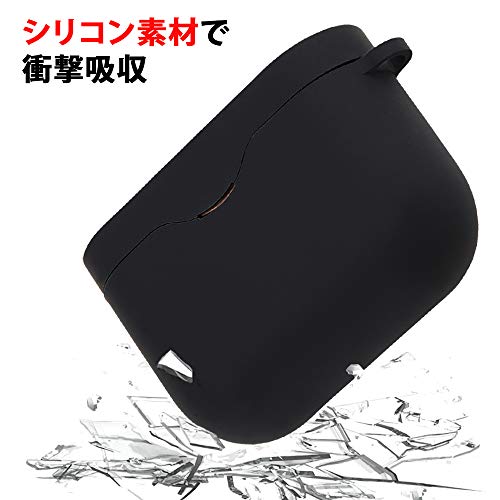 Digital Alchemist Sony Wireless Noise Cancelling Stereo Headset WF-1000XM3 Shockproof Silicone Case with Carabiner Black DT-SF1XM3C1/B